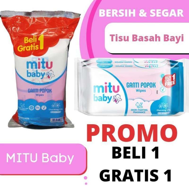 TISSUE BASAH MITU NON ALKOHOL 🏷️ GRATIS ONGKIR & HARGA TERBAIK 2025