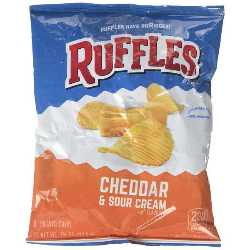Jual RUFFLES CHEDDAR&SOUR CREAM 6.5OZ PAK di Seller Ranch Market Lippo ...