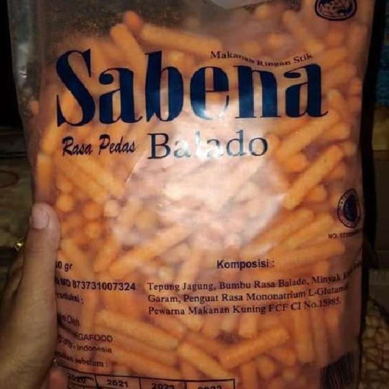 Jual Snack Sabena Stick Balado Jajanan Kiloan 360g Di Seller Senja ...