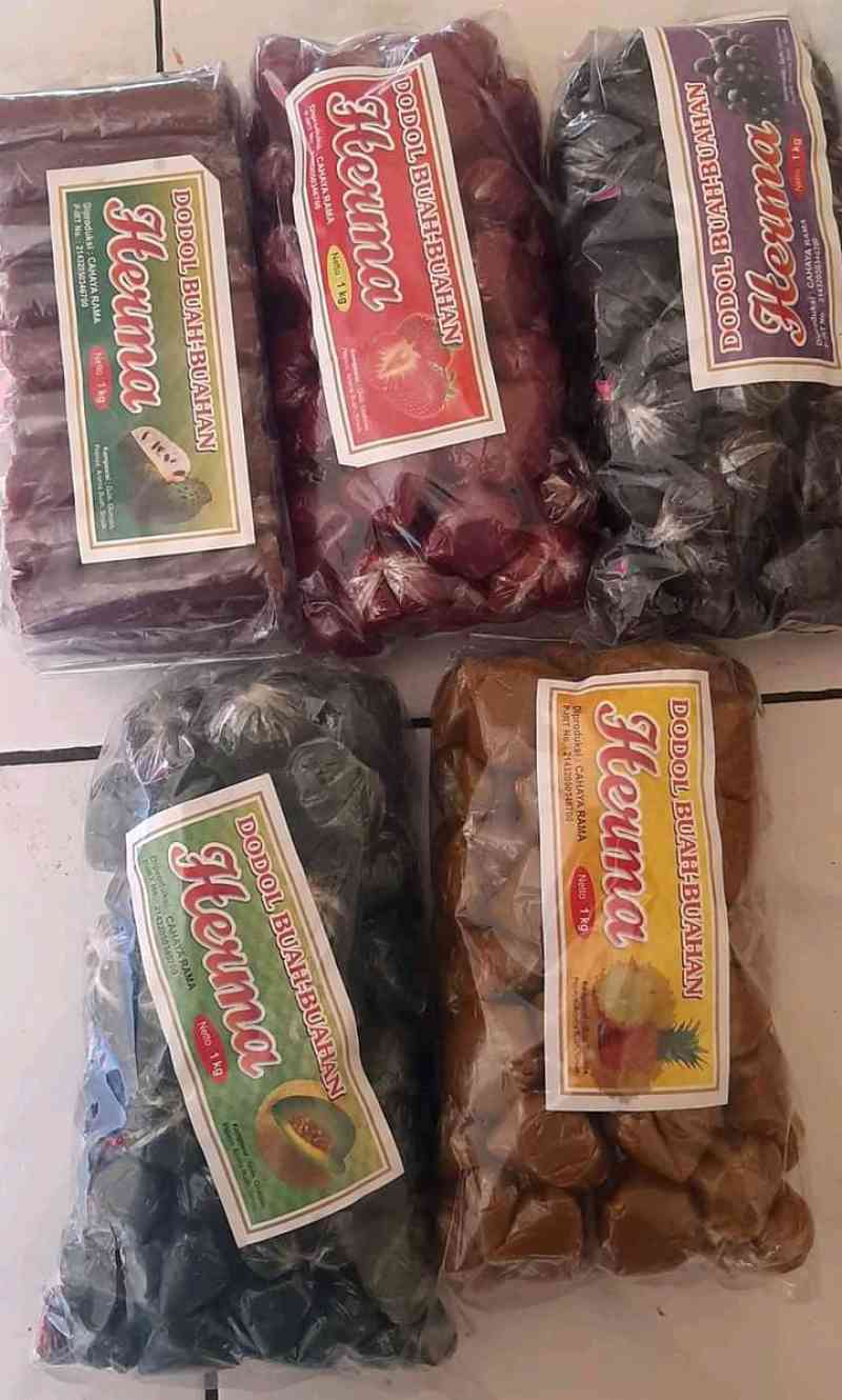 Promo 1 Kg Dodol Buah Anggur Khas Garut Ini Oleh2 Makanan Ringan ...