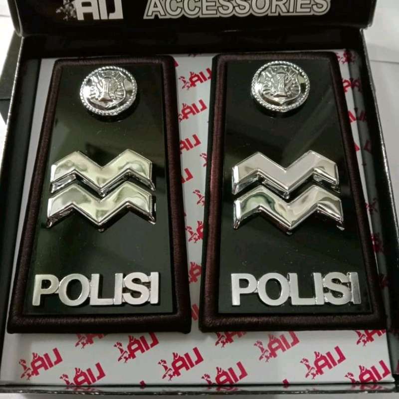 Jual TPH Exclusive LUX Polisi AIPTU POLOS -Pangkat PDH AIPTU COKLAT ...