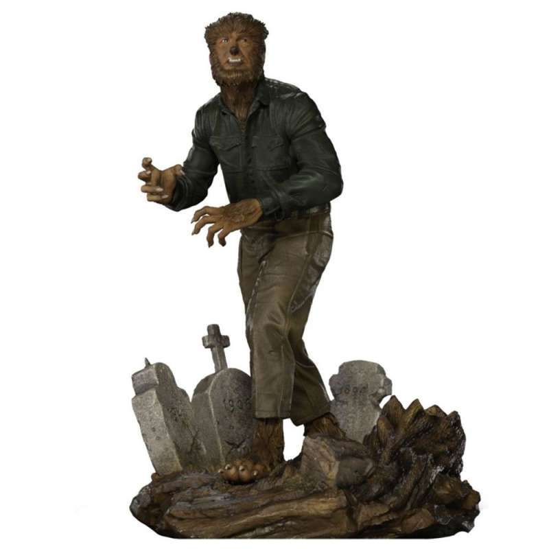 Jual Universal Monsters Wolf Man Deluxe 1:10 Scale Statue di Seller ...