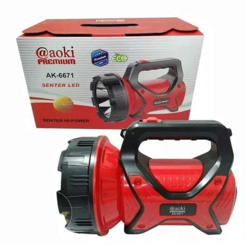 Jual Senter Led Besar Jumbo Aoki - Senter Satpam Sekurity Hansip Kode ...