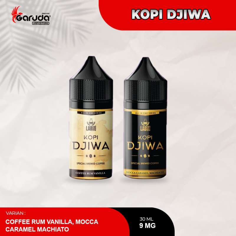 Jual Kopi Djiwa Saltnic Liquid By LAB51 30ml 9mg Bercukai di Seller ...