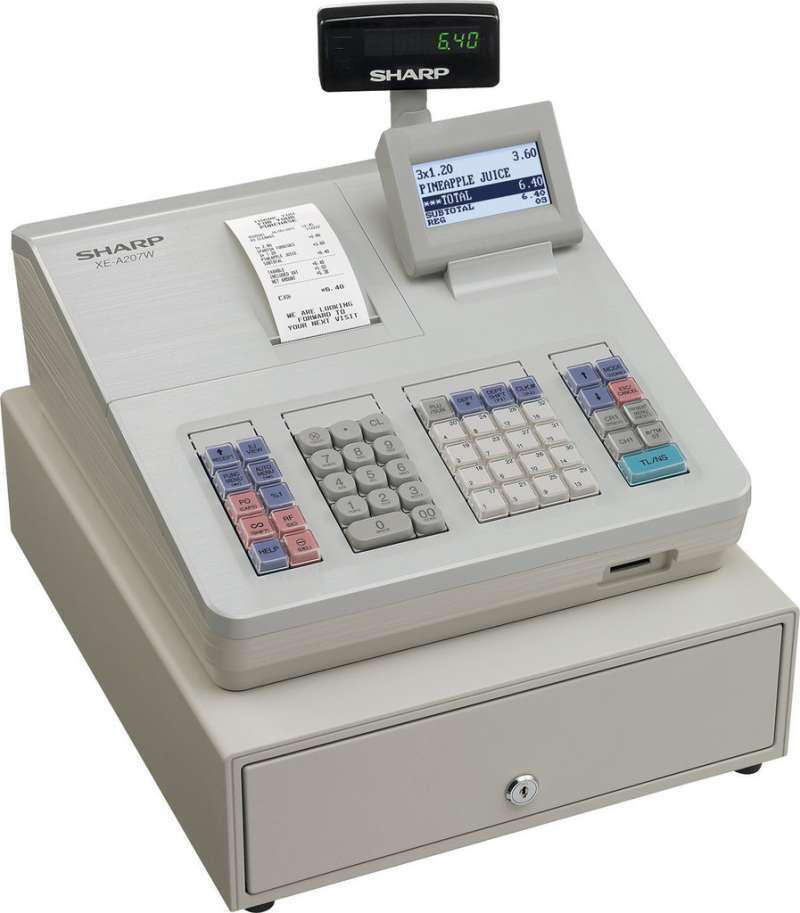 Jual Mesin Kasir SHARP XE-A207 / XE-A 207 Asli dan Bergaransi di Seller TOKO SETIABUDI - Alon ...