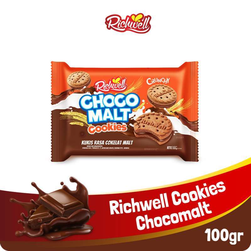 Jual Richwell Cookies Chocomalt 100gr Di Seller Satoria - Pradah Kali ...