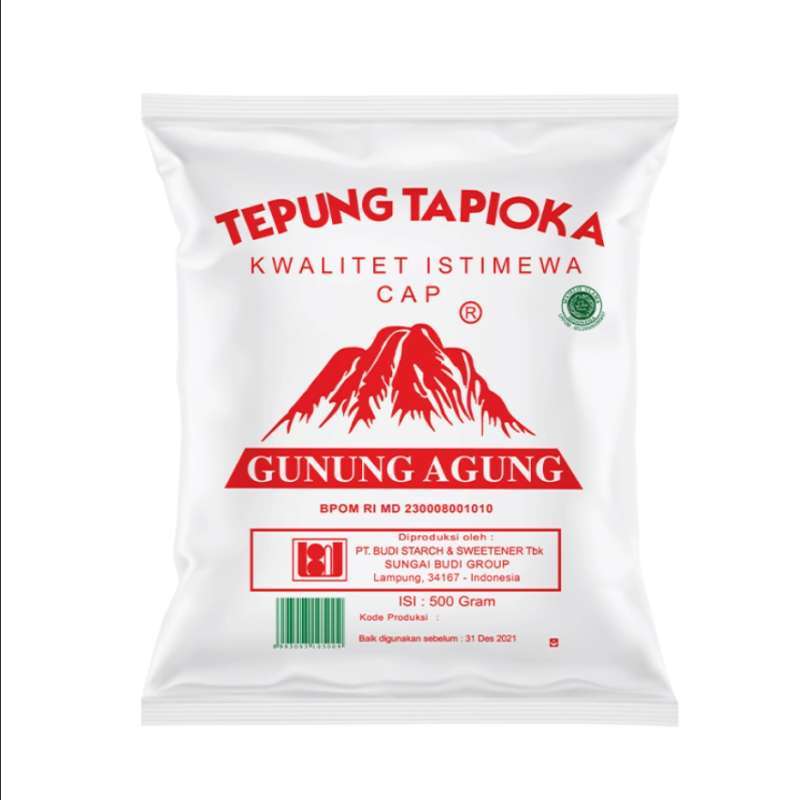 Jual Tepung Tapioka GUNUNG AGUNG Tepung Sagu GUNUNG AGUNG 500gr di ... Jual Tepung Tapioka GUNUNG AGUNG Tepung Sagu GUNUNG AGUNG 500gr di ...