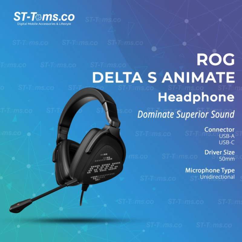 Jual Asus ROG Delta S Animate With AniMe Matrix™ Display Headphone ...