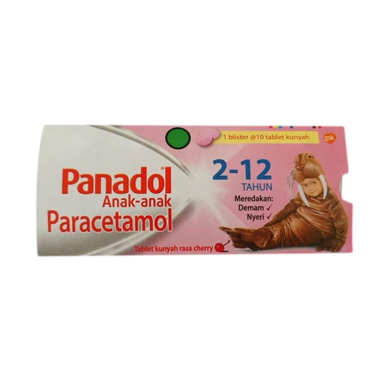 Jual Panadol Anak Obat [1 Blister/10 Tablet] di Seller MMOK SHOP ...