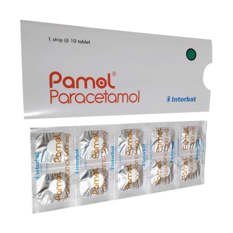 Jual Pamol 500mg Tab 10s Amplop 10s (10 Tablet/strip) Di Seller K24 ...