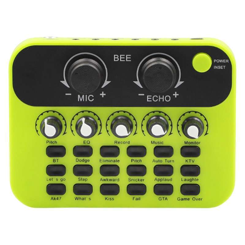 Promo Live Sound Card BT with Sound Effects for Live Streaming Singing ...