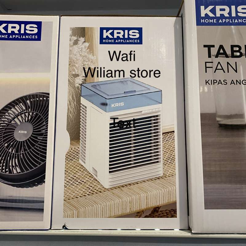 Jual Kris Rechargeable Air Cooler / Pendingin Portable Kipas Angin Ac ...