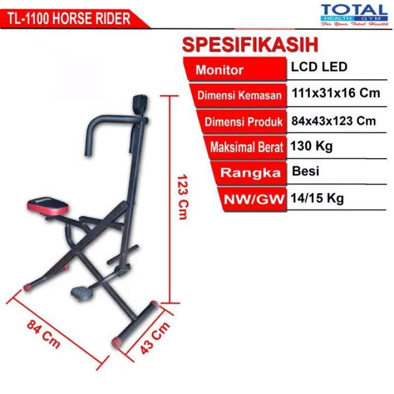 Jual OCBC - TOTAL GYM TL-1100TOTAL HOME SQUAT di Seller Blibli.com ...