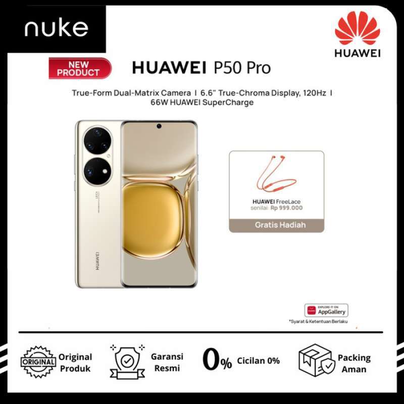 Jual Huawei P50 Pro 8gb+256gb Di Seller Nuke Gadget - Mangkubumen, Kota ...