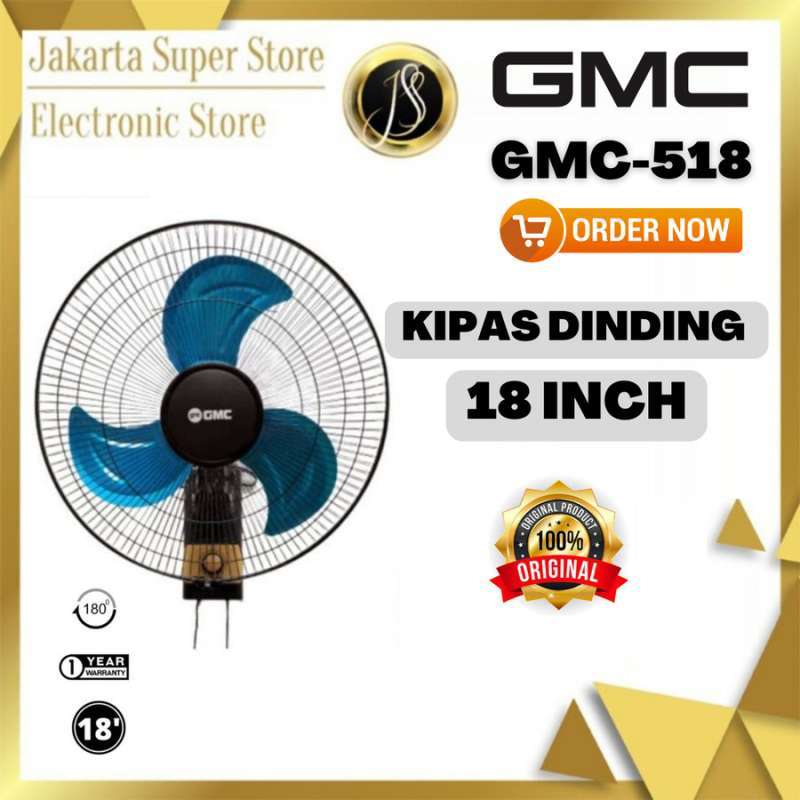 Jual KIPAS DINDING BESI / WALL FAN GMC-518 di Seller Jakarta Super ...