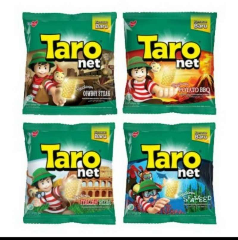 Jual Taro Net Snack All Variant 10x9 gram di Seller Tanzz Shop ...