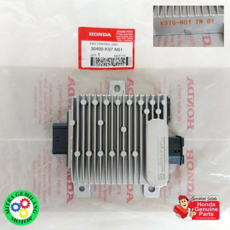 Jual ECU ENGINE CONTROL HONDA PCX 150 LED 2018 - 2020 ASLI 30400-K97 ...