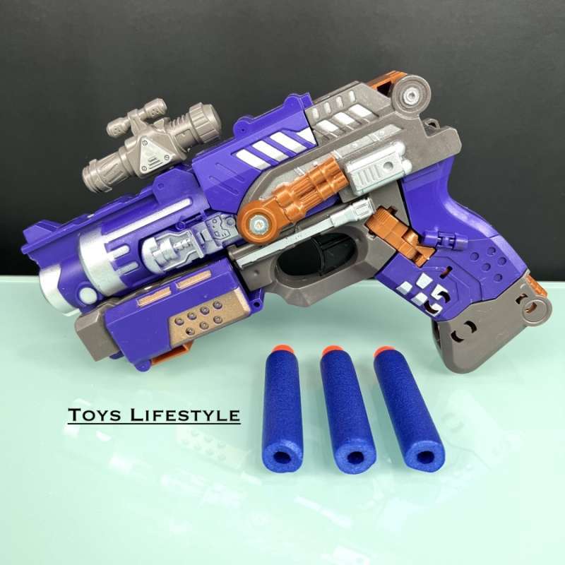 Promo Mainan Tembakan Eva Robot Gun Transform Diskon 23% di Seller Toys ...