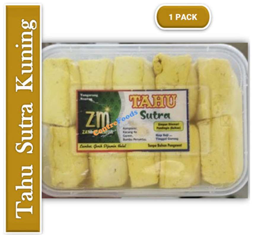 Jual Tahu Sutra - Tahu Sutera Kuning | Isi 10 Pcs [ Harga Per PACK ...