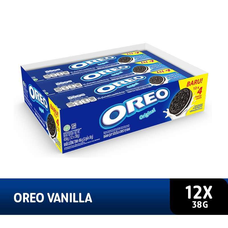 Jual Oreo Vanilla Dus Termurah - Harga Grosir Terupdate Hari Ini | Blibli