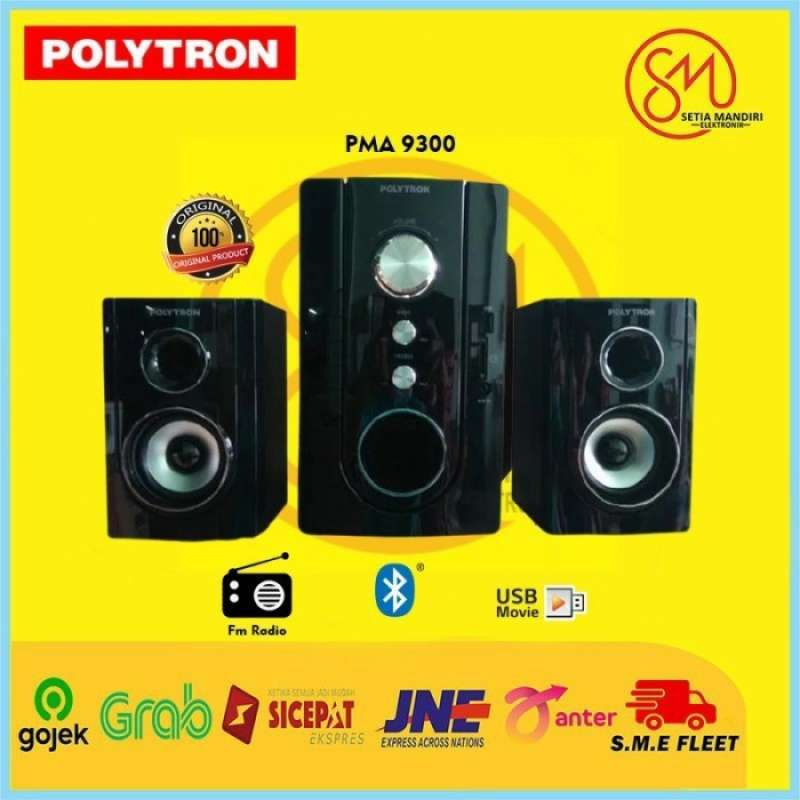 Jual POLYTRON PMA 9300 Speaker Aktif Bluetooth PMA9300 Multimedia Audio ...