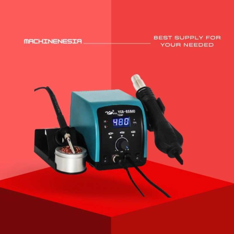 Jual SOLDER STATION + BLOWER UAP 2 IN 1 220V / SOLDER UAP / HEAT GUN ...