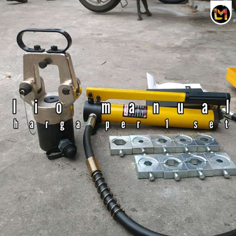 Jual Tang Press Skun Hidrolik 400mm Set Hydraulic Crimping Tools Di ...