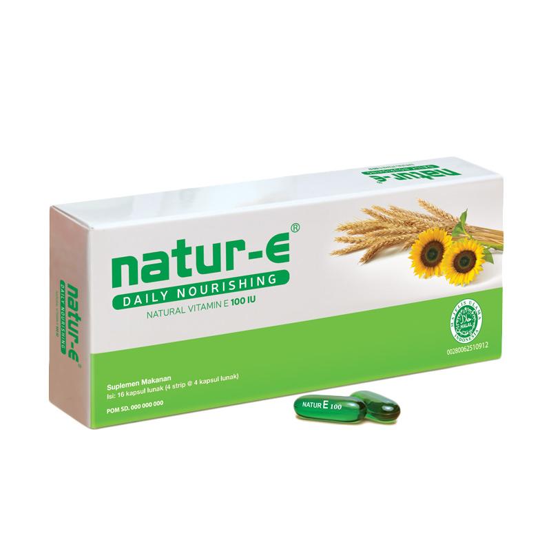 Jual Natur-E 100 IU Suplemen Kesehatan [16 Soft Capsule] di Seller ...