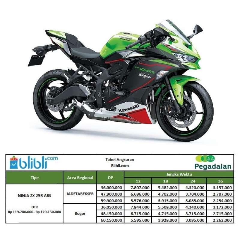 Jual Pegadaian - Kawasaki Ninja ZX-25R ABS SE Sepeda Motor [OTR ...