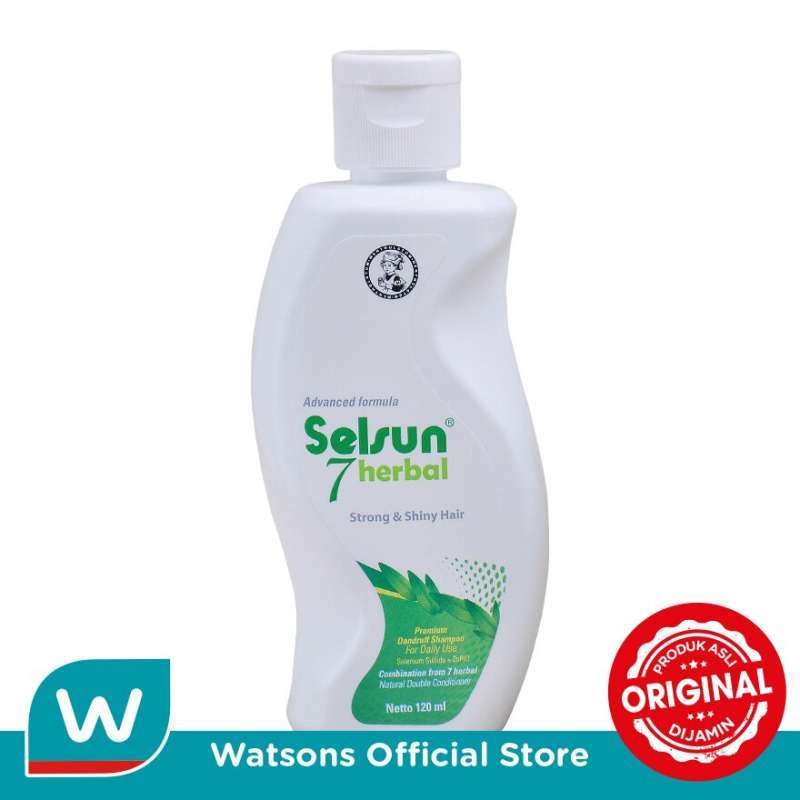 Jual Selsun Shampoo A-D 7 Herbal 120ml di Seller WATSONS Official Store ...