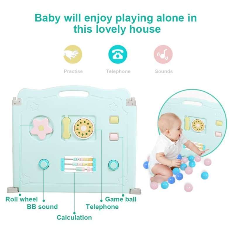 Jual Pagar Bayi Coby Haus Fence Foldable Starlight 8+2 Cobyhaus Fences ...