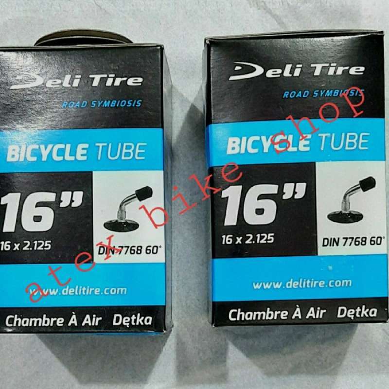 Promo ban dalam sepeda listrik 16 x 2 125 pentil bengkok Diskon 36% di ...