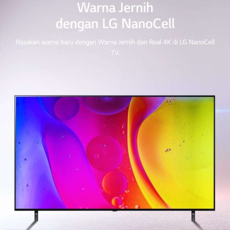 Jual Lg 50nano80sqa Tv 50 Inch Lg Led Smart Uhd 4k Hdr Nano Cell 50nano80 Di Seller ...
