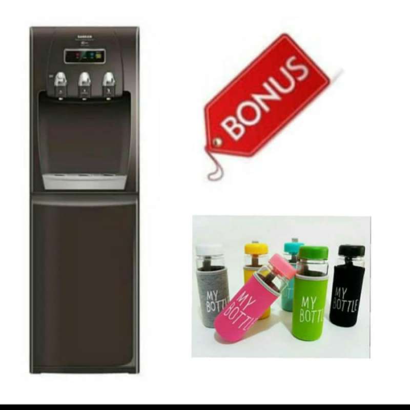 Promo Sanken Dispenser Galon Bawah Hwd-C523Ic Hitam Diskon 11% di ...