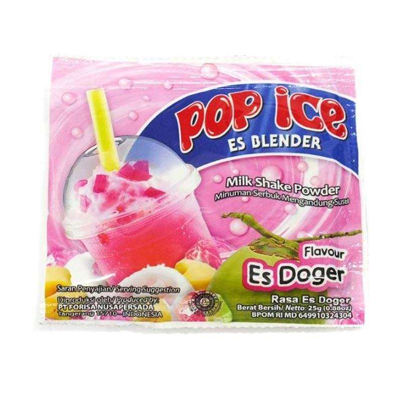 Promo POP ICE Flavour Es Doger Milk Shake Powder [25 g] Diskon 17% di ...