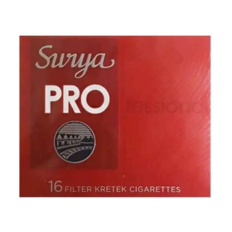 Promo Surya Pro Merah Rokok [16 Batang/ 10 Pcs/ Slop] Diskon 4% Di ...
