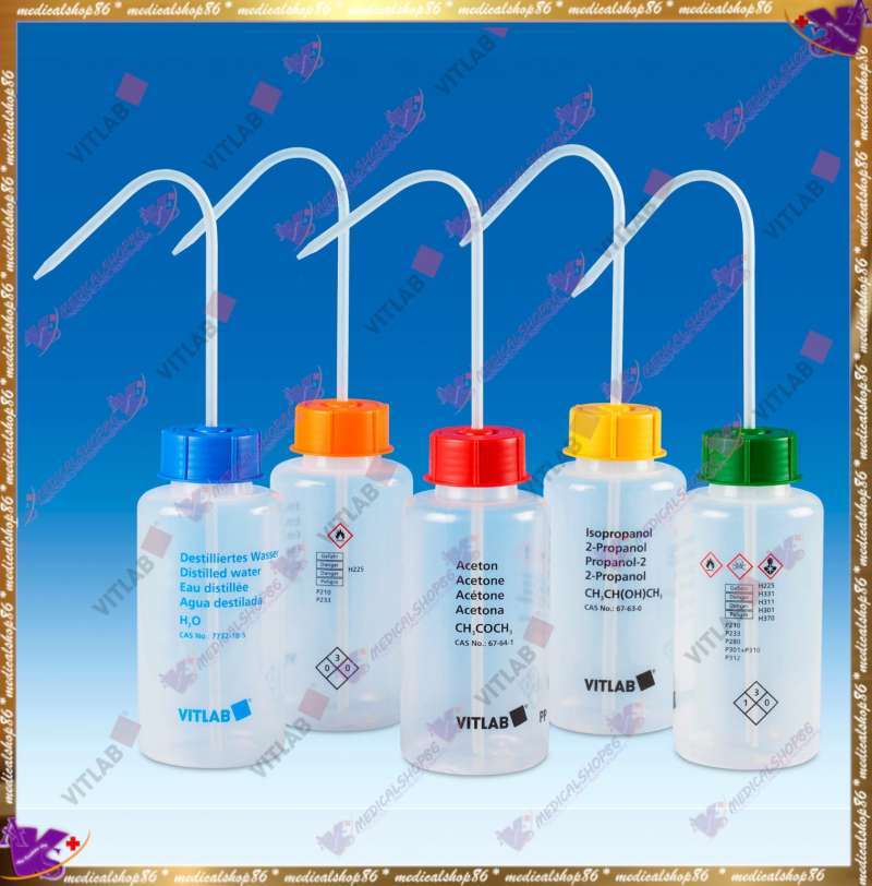 Jual VITSafe SAFETY WASH BOTTLES, Wide Mouth. VITLAB di Seller ...