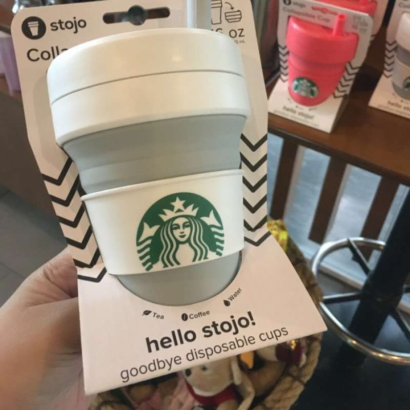 Promo Starbucks Stojo Collapsible Cup ALL COLORS Diskon 9% di Seller ...