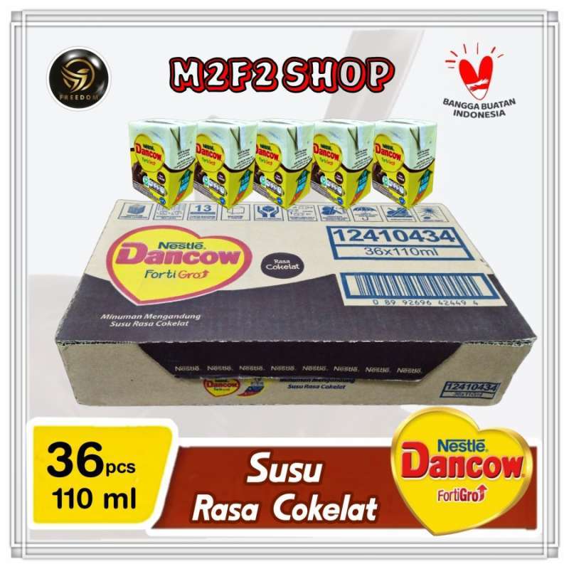 Jual Susu Dancow Kotak Fortigro Cokelat UHT - 110 ml (Kemasan Karton ...