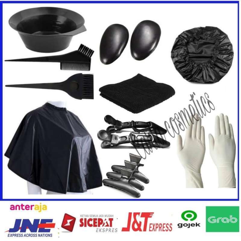 Jual paket lengkap alat cat rambut atau alat bleaching rambut di Seller ...