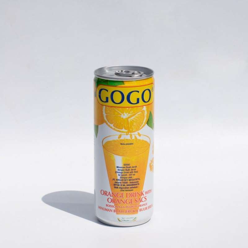 Jual jus jeruk GOGO / jus jeruk bulir GOGO 237 ml di Seller ...