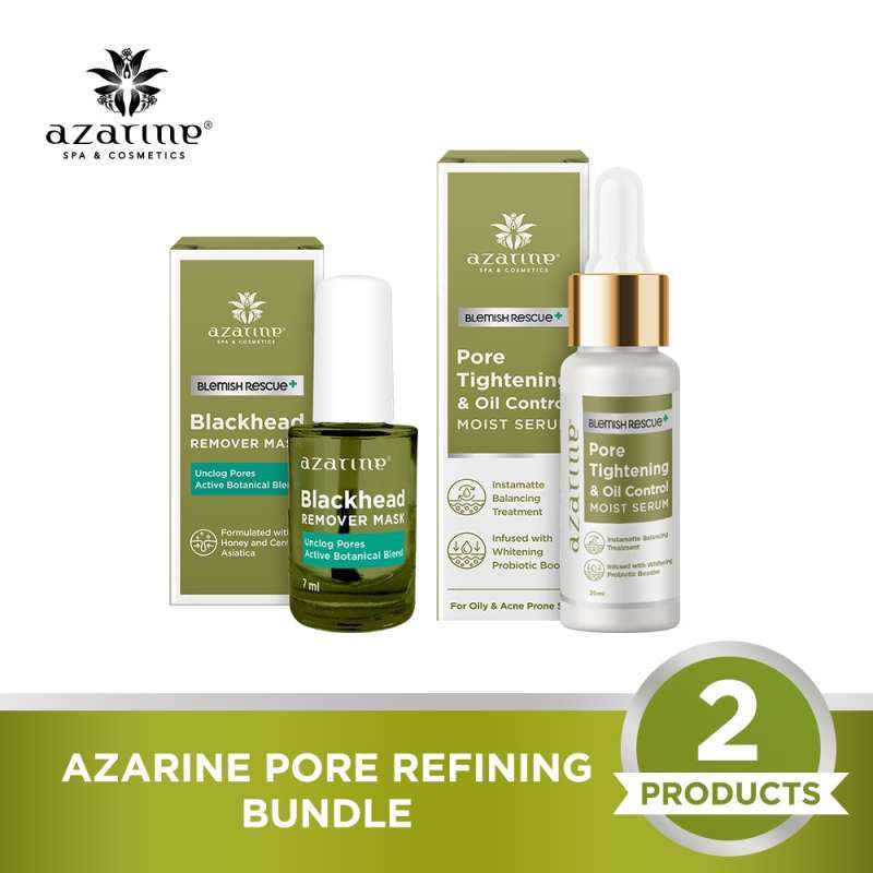 Promo Azarine Pore Refining Bundle Blackhead Remover Mask 7ml Pore ...