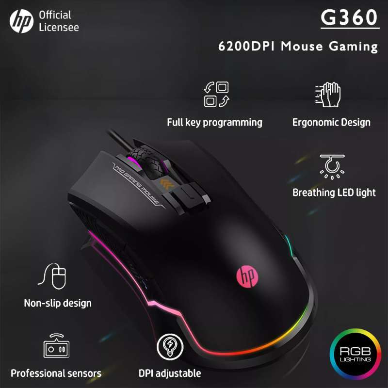 Gaming Mouse Hp-Gaming G360 Rgb at Isabella Obrien blog