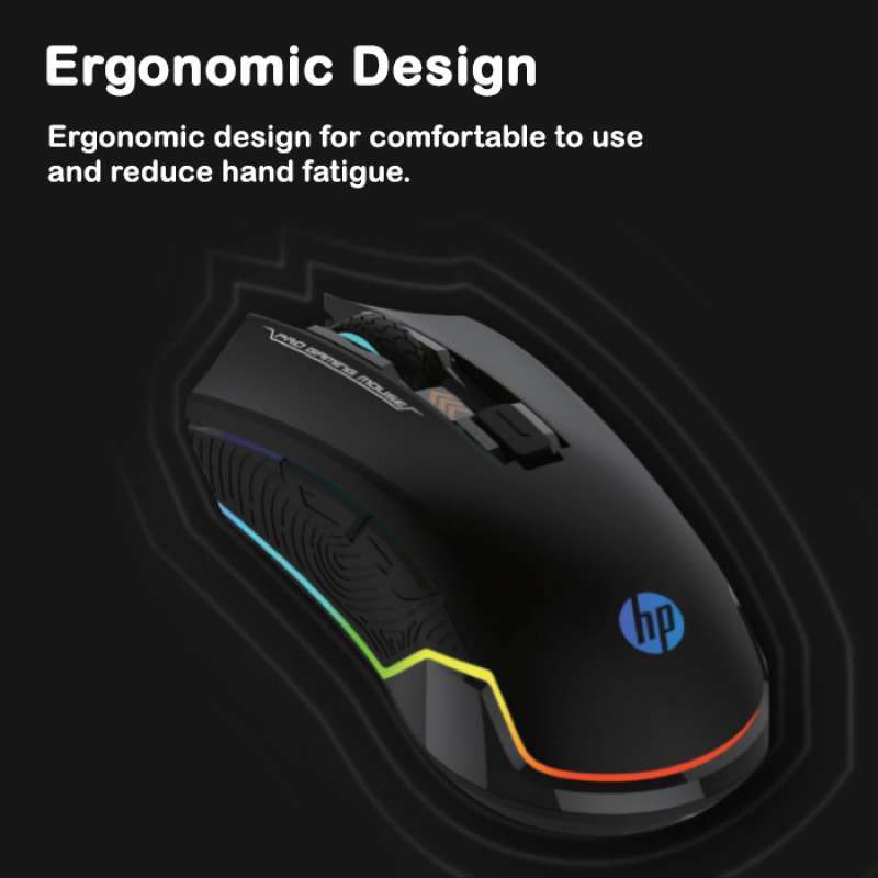 Promo Mouse Gaming Hp G360 - 6200dpi Rgb Driver Macro Software Diskon ...