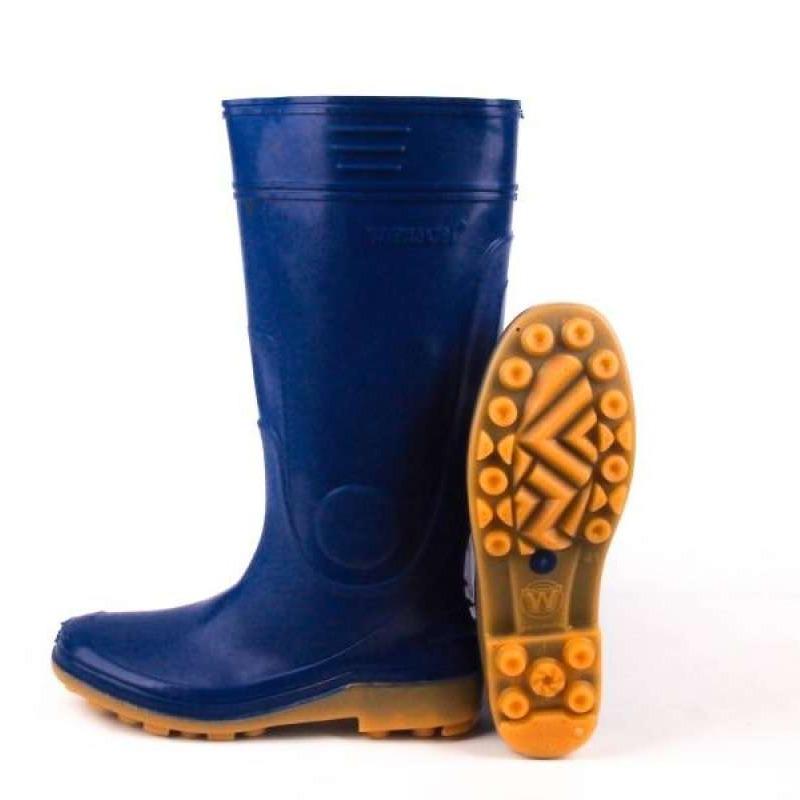 Jual Sepatu Boot Tinggi Wing On 8898 Biru Sepatu Perairan Perikanan ...