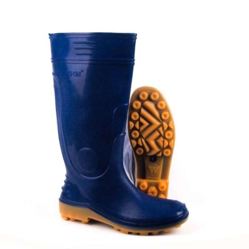 Jual Sepatu Boot Tinggi Wing On 8898 Biru Sepatu Perairan Perikanan ...