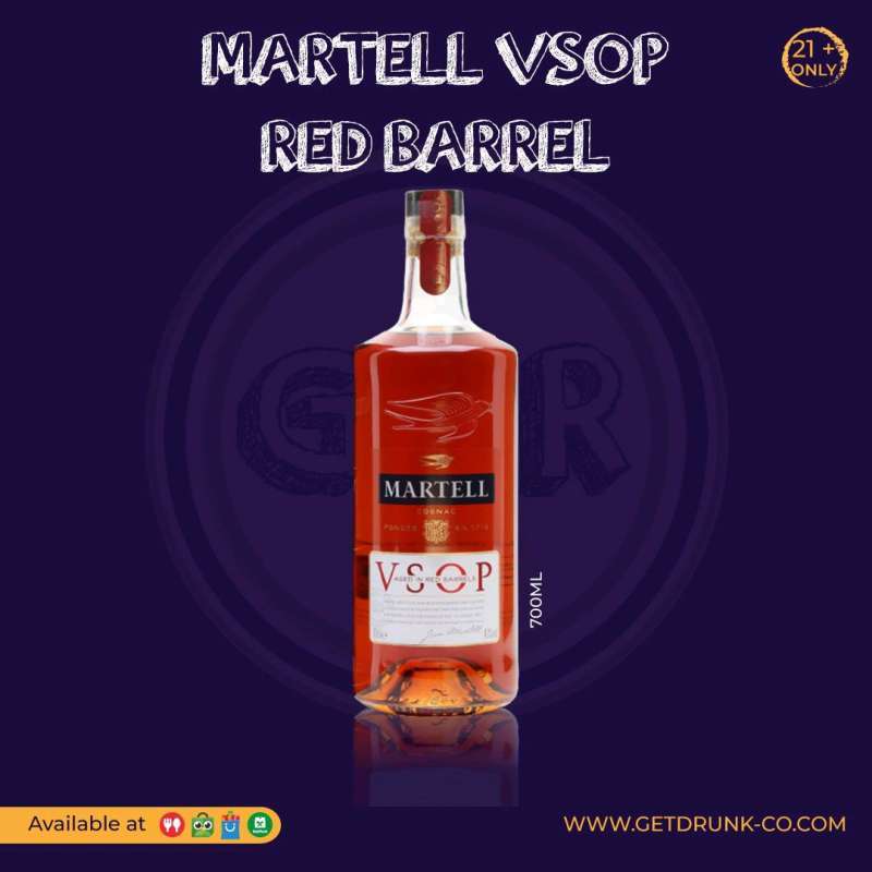 Jual Martell VSOP Red Barrel di Seller GDR Jakarta - Tebet Timur, Kota Jakarta Selatan | Blibli