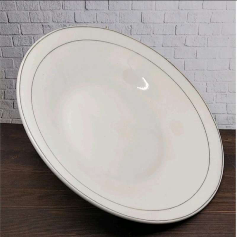 Promo PIRING MAKAN HOTEL POLOS 6 PCS PIRING MAKAN BELING PIRING KERAMIK ...