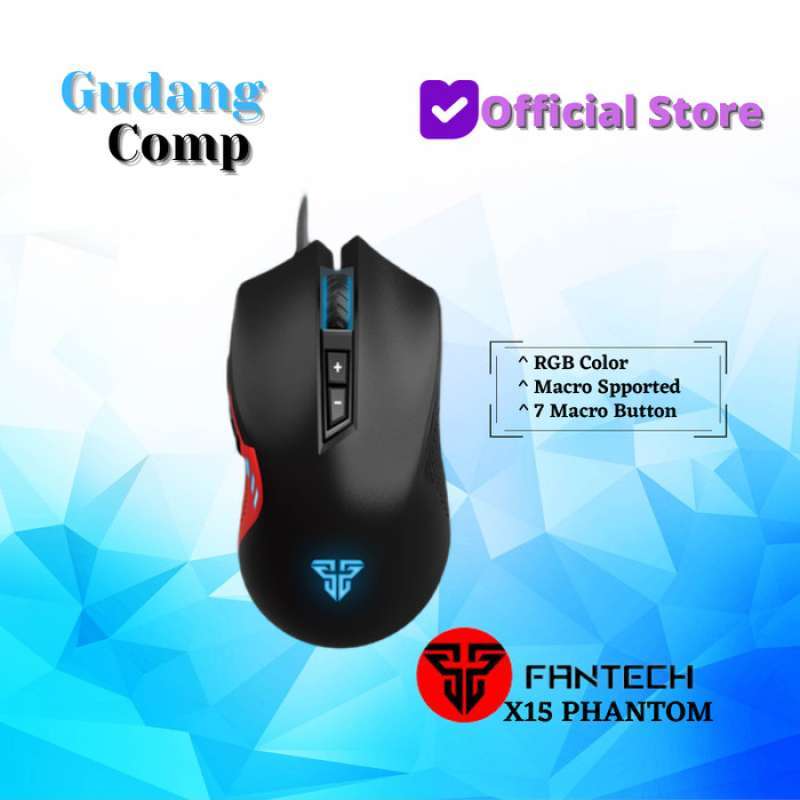 Jual Fantech X15 Phantom Rgb Gaming Mouse di Seller METALIC - Wanajaya ...