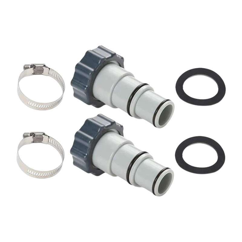 Jual Hose Adapter Plunger Valve Drain Adapter with Collars for Filter ...